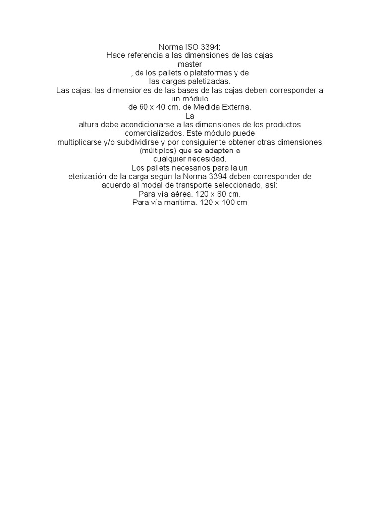 Norma ISO 3394 | PDF