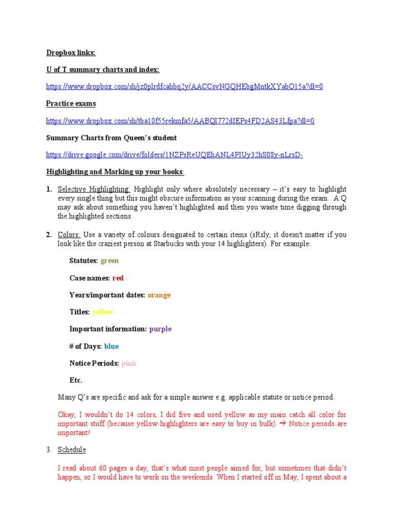 Ontario Bar Exam Study Guide | Download Free PDF | Barrister | Test ...