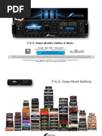Headrush Models List | PDF | Audio Electronics | Audio Engineering