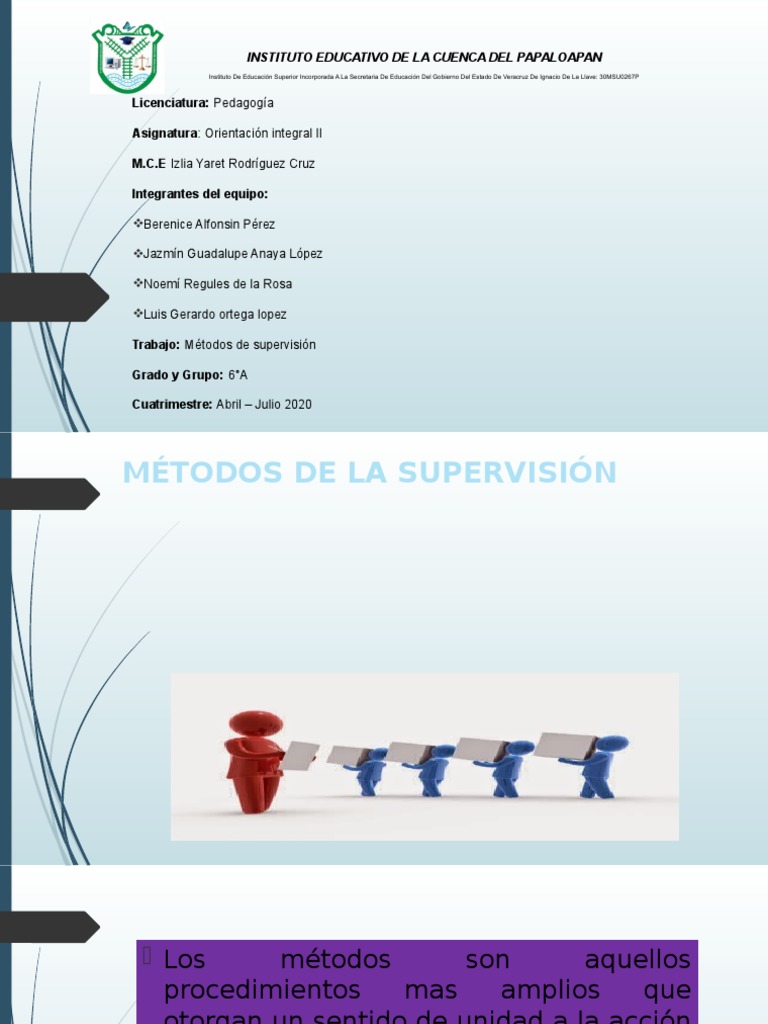 Metodos de Supervision ( | PDF | Conocimiento | Método científico