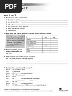 Past Perfect Reading Comprehension | PDF | Question | Syntax