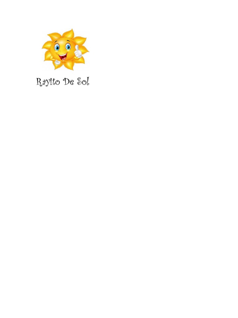 Rayito de Sol PDF | PDF