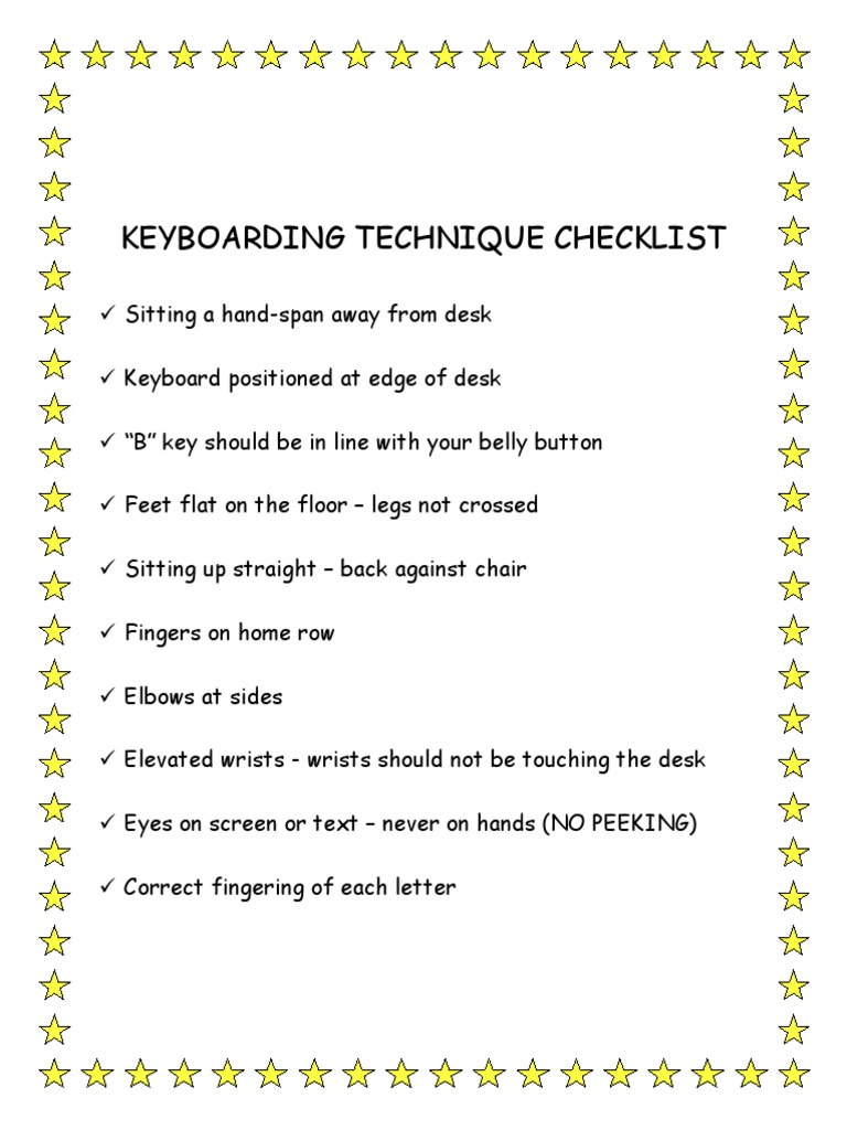 Improve Touch Typing Techniques | PDF
