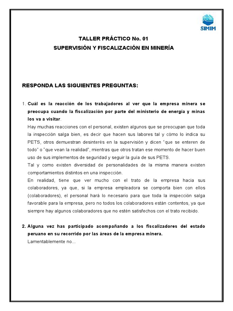 Taller1 Supervision | PDF