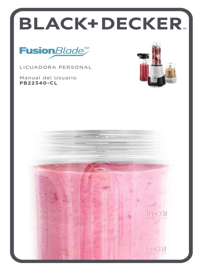 Manual de Licuadora | PDF | Enchufes y tomas de corriente alterna | Póliza de seguros