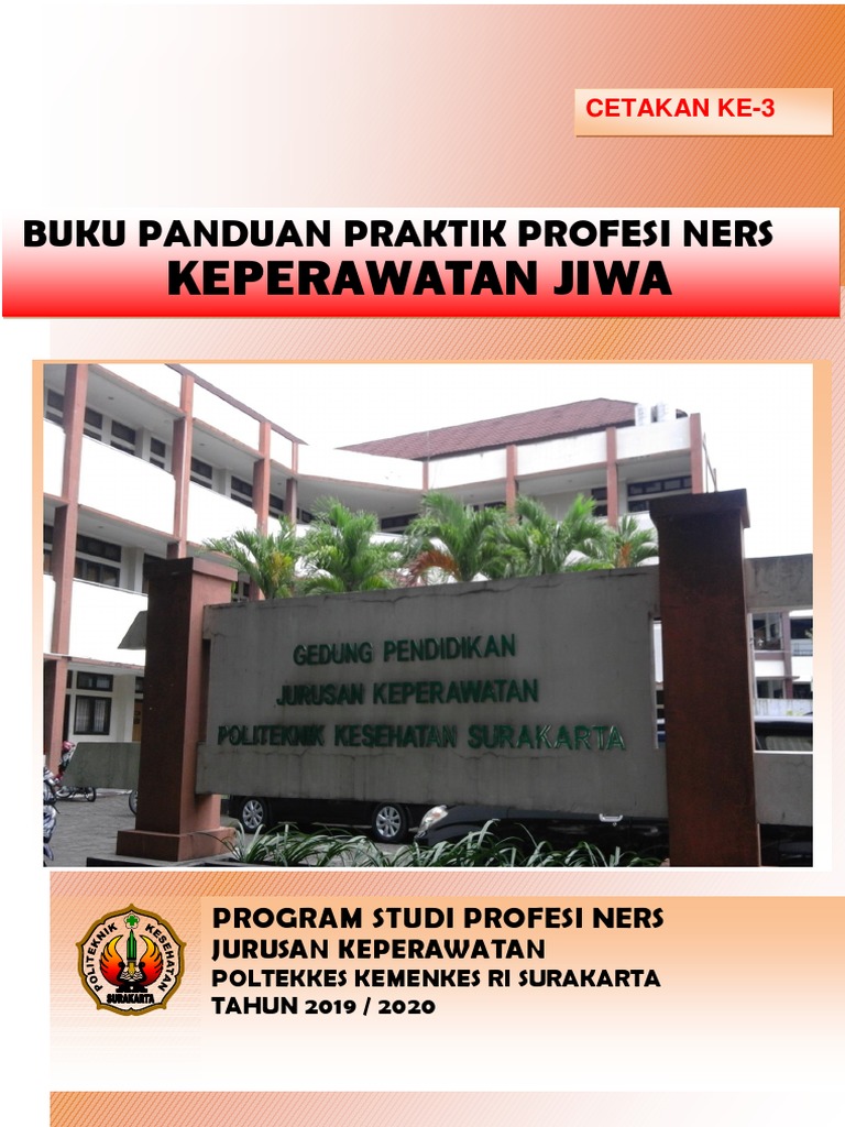 Buku Panduan Praktik Profesi Ners Keperawatan Jiwa PDF | PDF