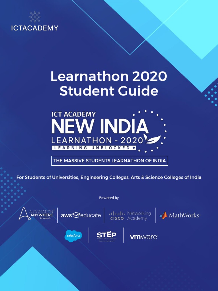Learnathon 2020 Student Guide | PDF | Headphones | Automation