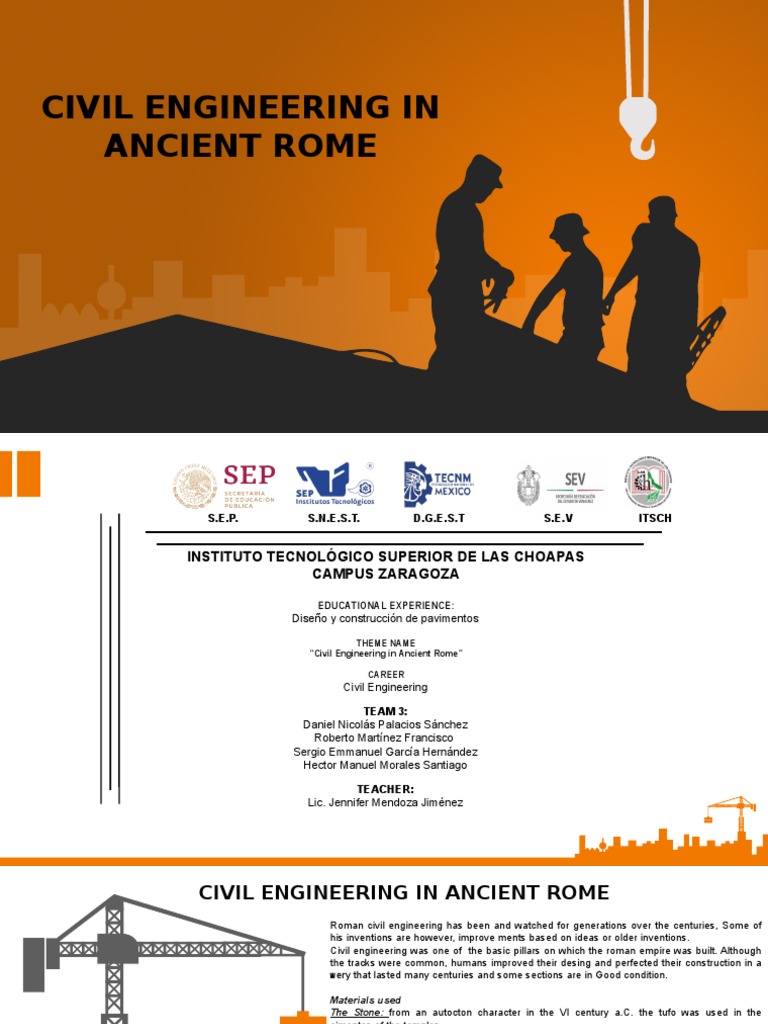Civil Engineering in Ancient Rome | PDF | Building Engineering ...