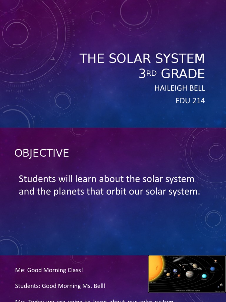 Solar System Lesson Plan Edu214 | PDF | Planets | Pluto
