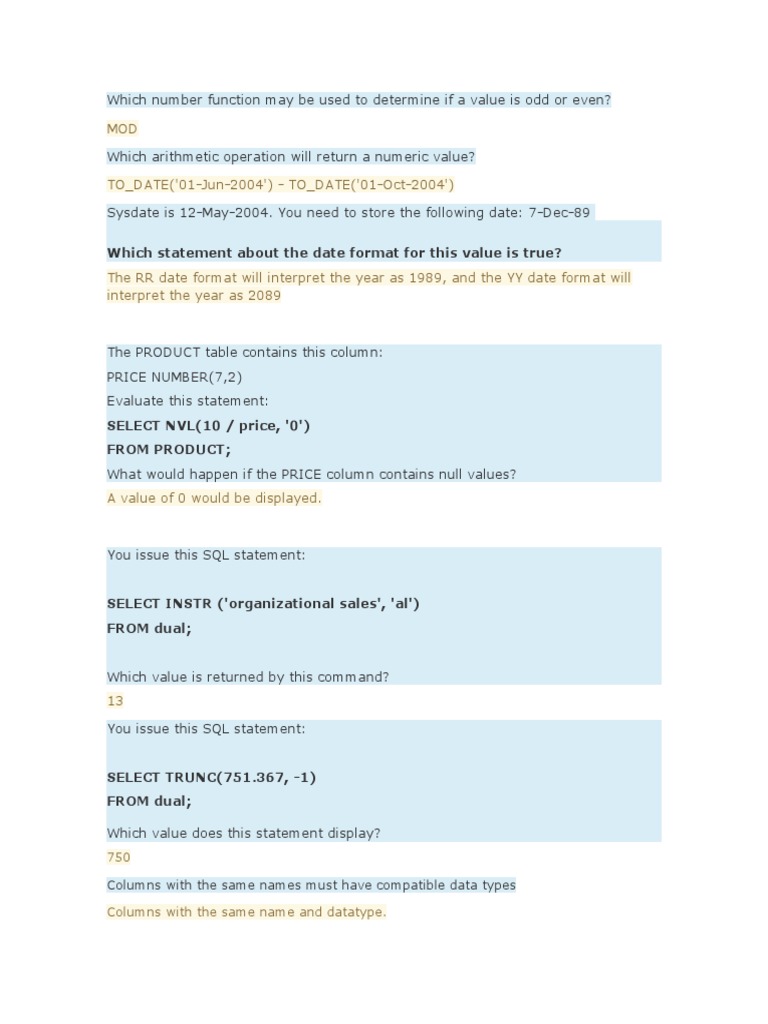Determine if a value is odd or even using MOD function | PDF ...