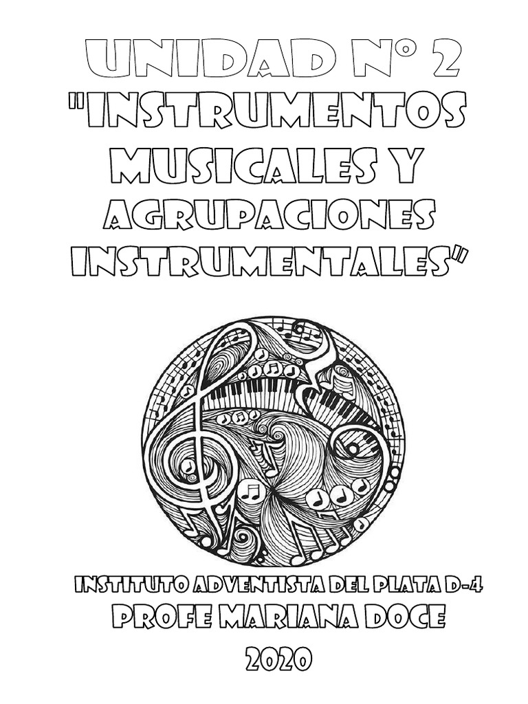 Clasificación y Acertijos de Instrumentos Musicales | PDF ...