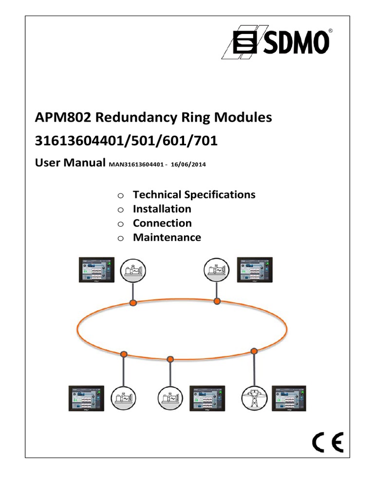 APM802 - User Manual Redundancy Ring Modules - MAN31613604401 - 501 ...