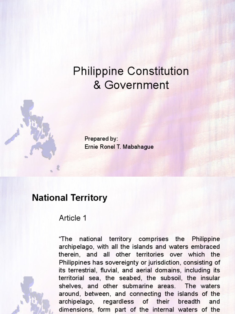 Understanding the Philippine Constitution and Government: An Overview ...