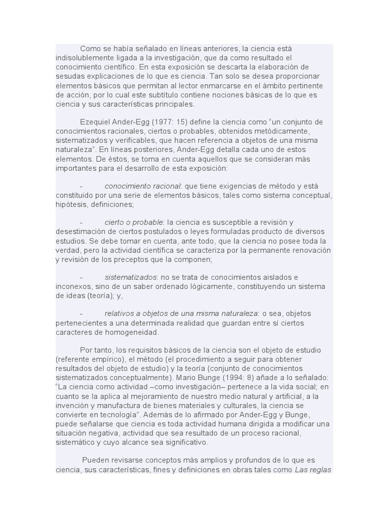 Ander Egg | PDF | Teoría | Conocimiento