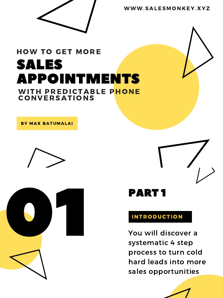 Sales Appointments: How To Get More | PDF