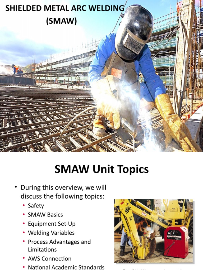 SMAW Welding Guide & Safety Tips | PDF | Welding | Construction