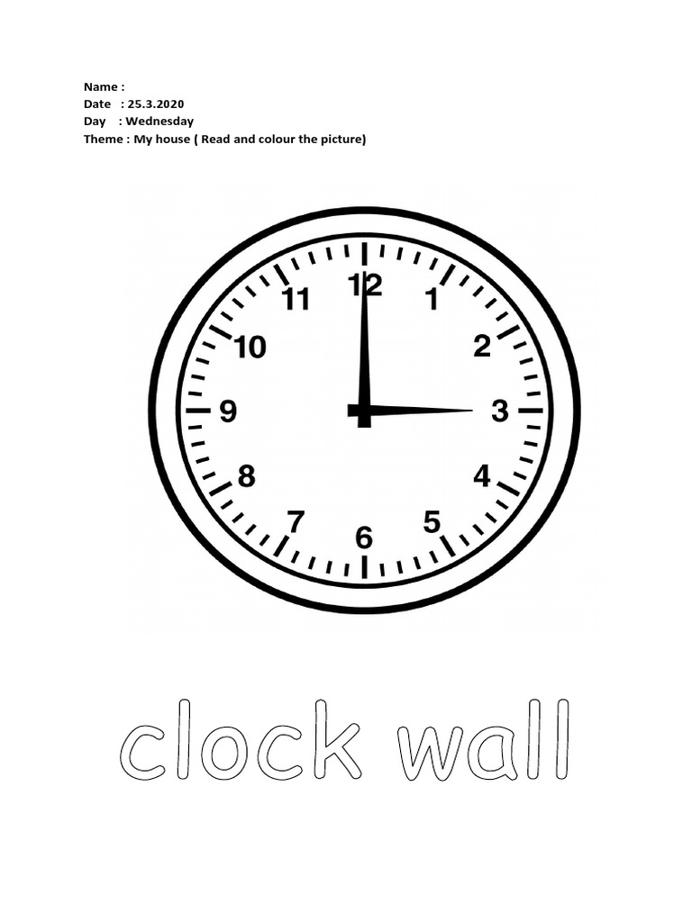 Tadika WORKSHEET | PDF