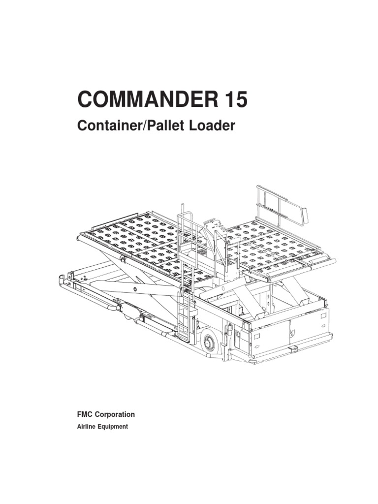 1996 Commander 15 | PDF | Loader (Equipment) | Elevator
