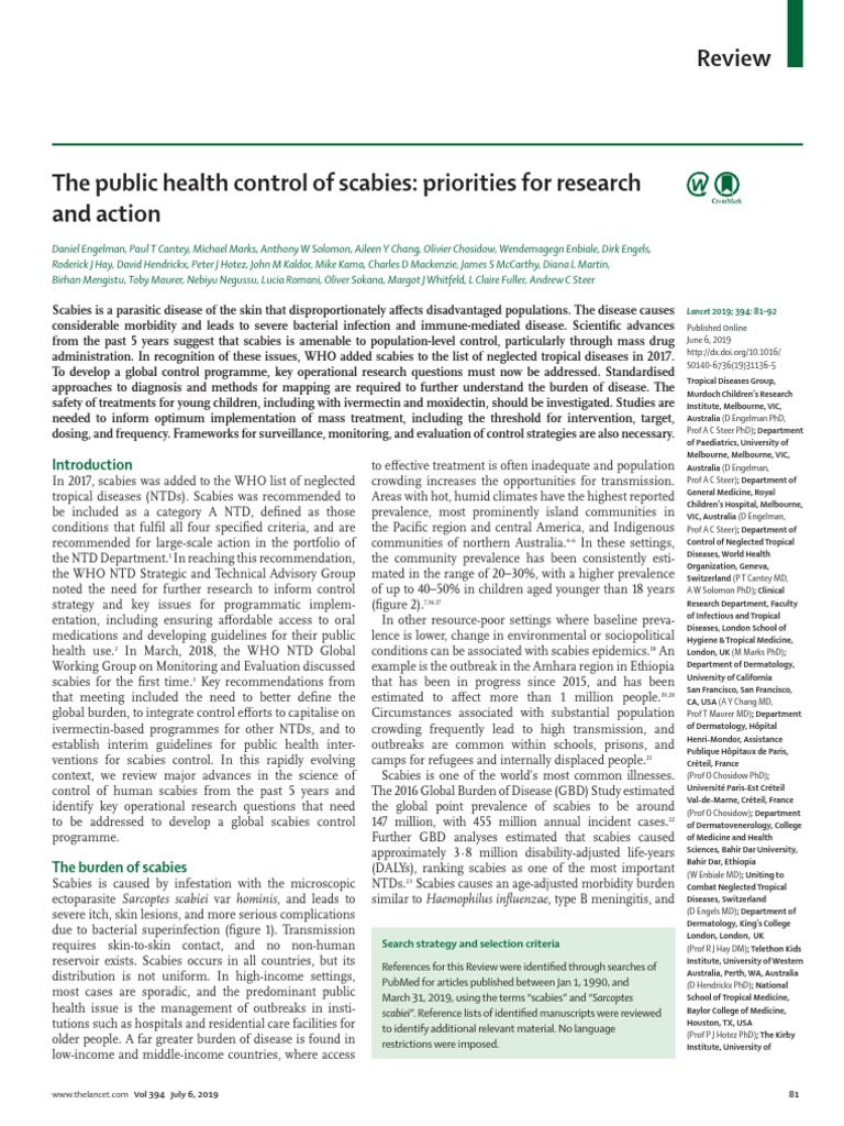 The Public Health Control of S | PDF | Infection | Dose (Biochemistry)