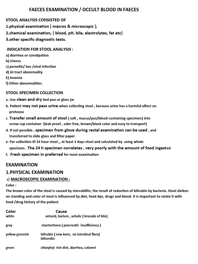Stool Exam and Lab Hepatitis | PDF | Human Feces | Alanine Transaminase