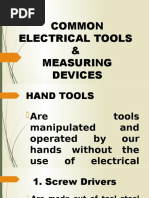 Electrical Tools Names and Pictures PDF | PDF