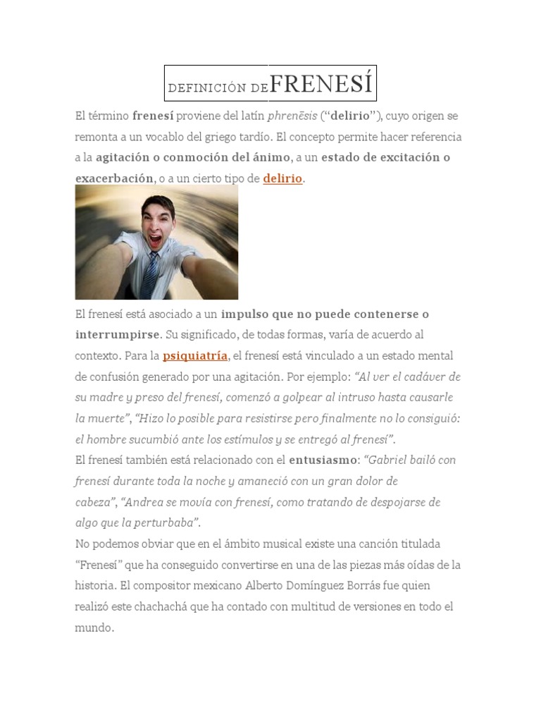 FRENESÍ | PDF | Cine