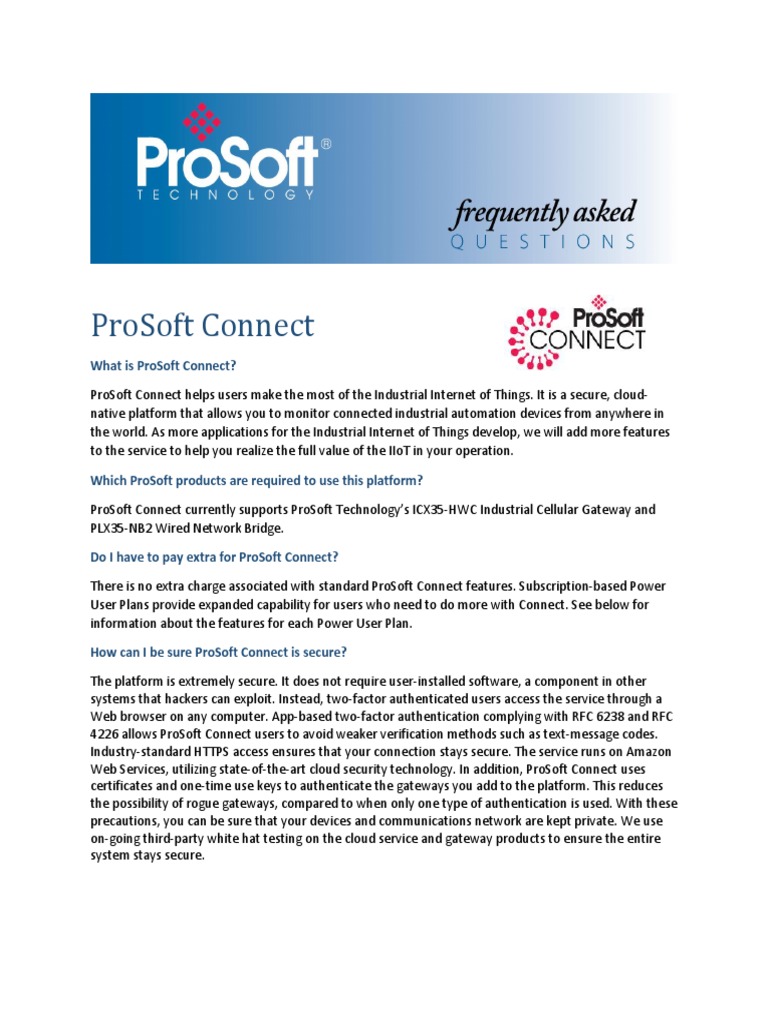 What Is Prosoft Connect? | PDF | Virtual Private Network | Computer Network
