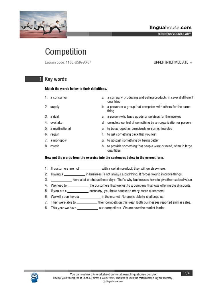 Understanding Business Competition | PDF | Competition | Mc Donald's