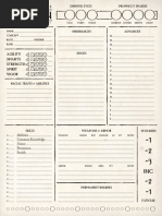 Pathfinder XP Chart | PDF