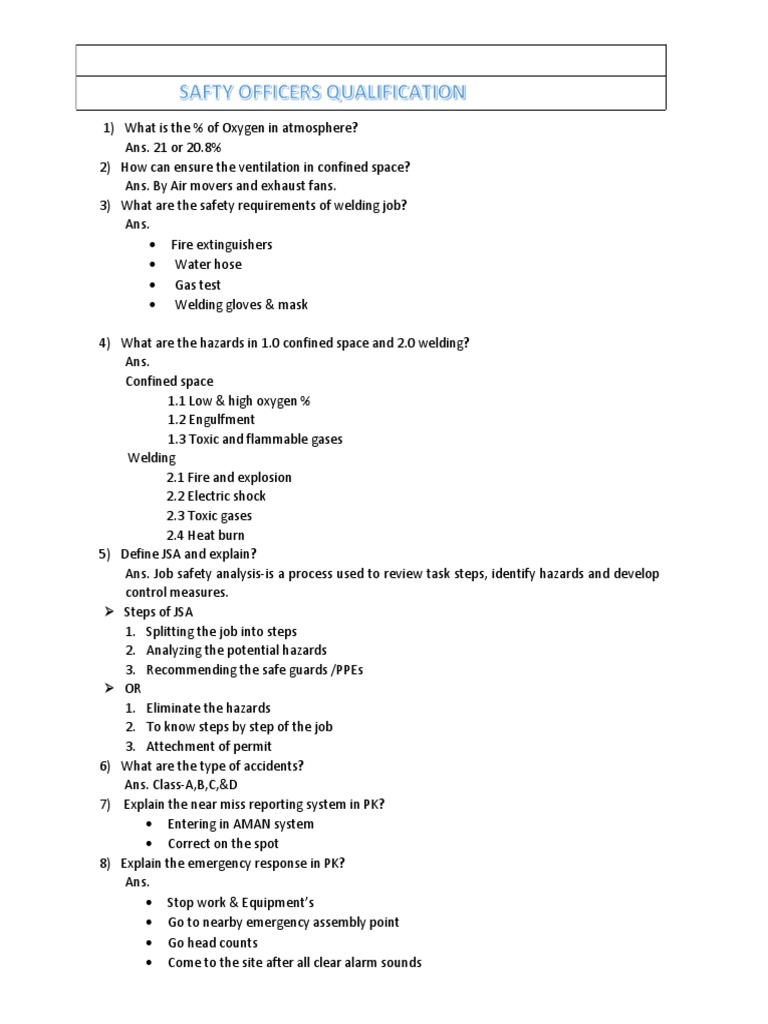 Safety Question All PDF | PDF | Fires | Crane (Machine)