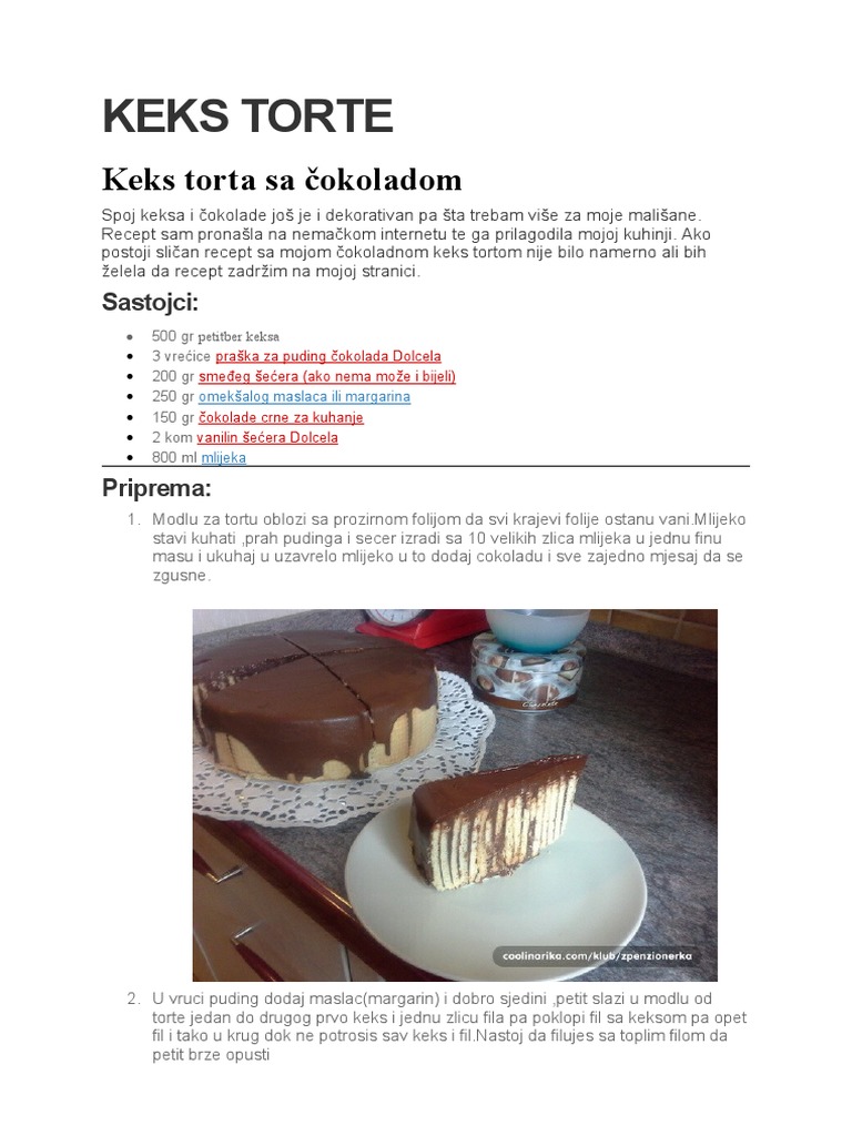 Keks Torte | PDF