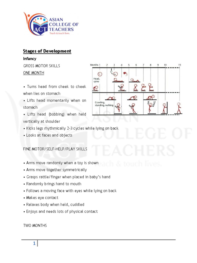 Stages of Development: Infancy | PDF | Multilingualism | Memory