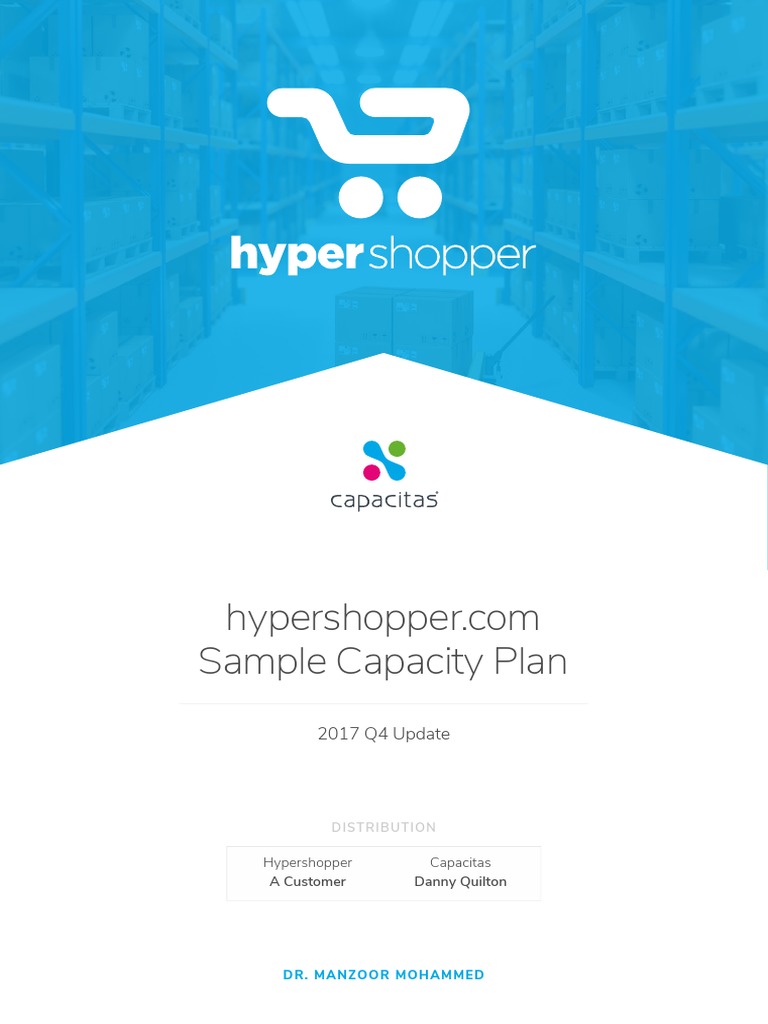 Capacity Planning Template PDF | PDF | Forecasting | World Wide Web