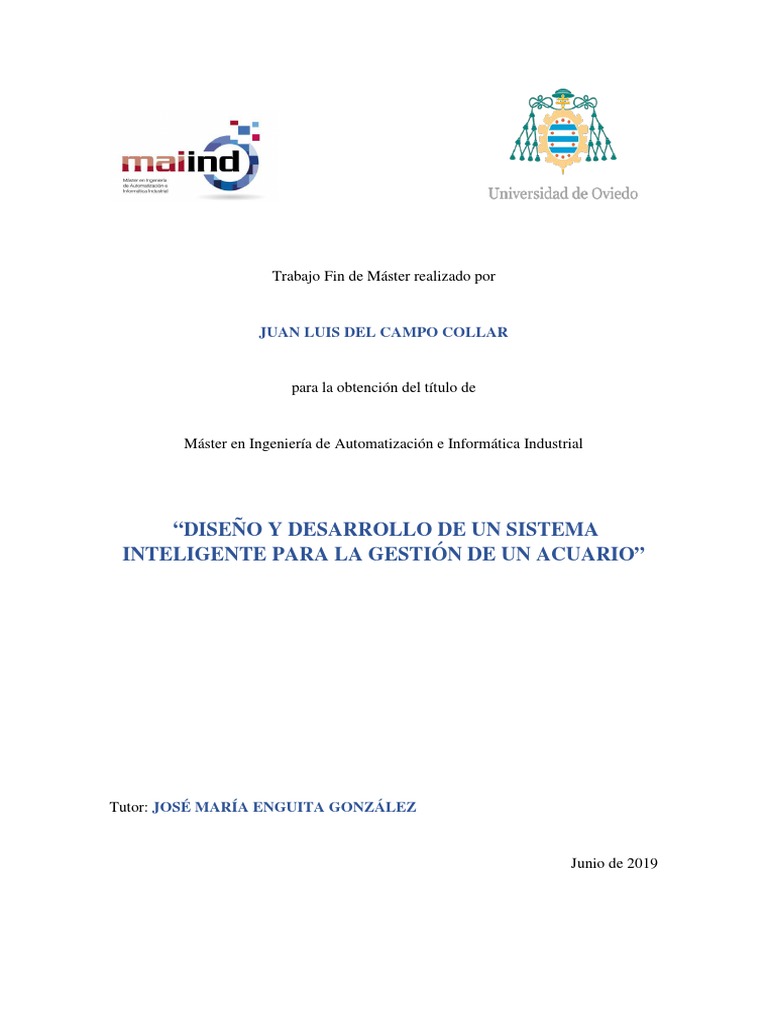 TFM JuanLuisDelCampoCollar | PDF | Arduino | Internet de las Cosas