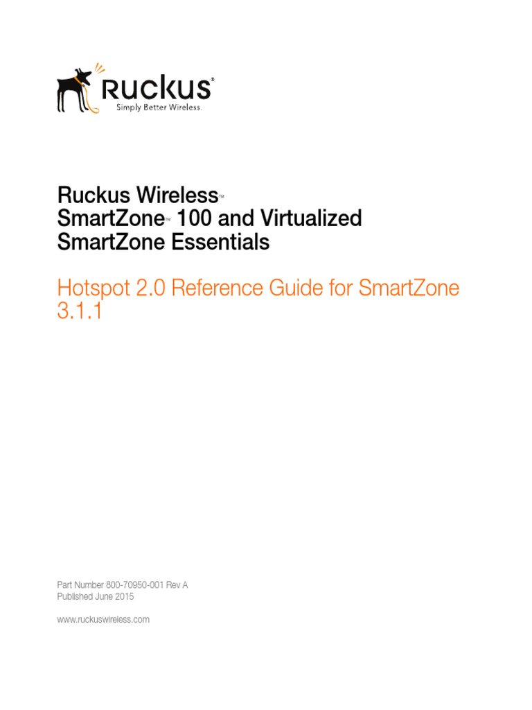 Ruckus Wireless Smartzone 100 and Virtualized Smartzone Essentials ...