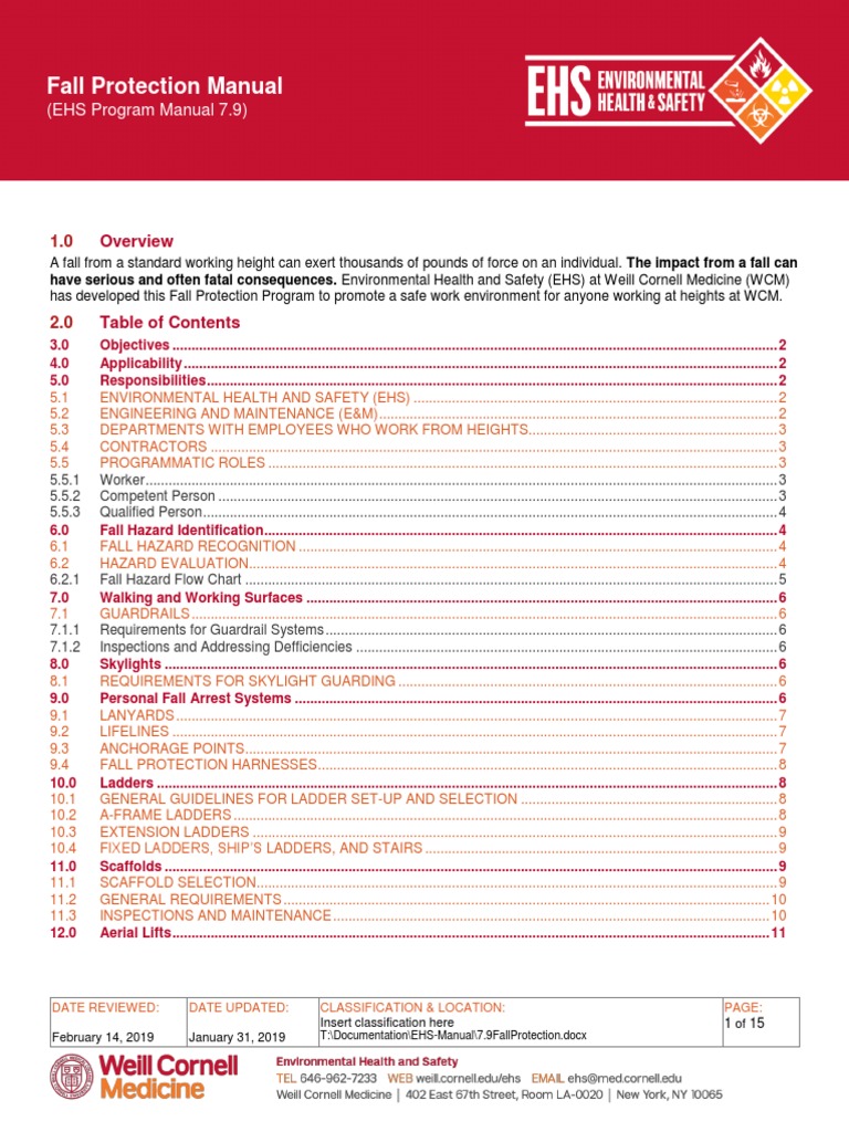 Fall Protection Training | PDF | Scaffolding | Elevator