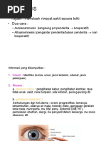Panduan Pemeriksaan Visus Mata | PDF
