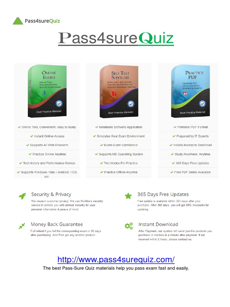 Pass4sure: The Best Pass-Sure Quiz Materials Help You Pass Exam Fast ...