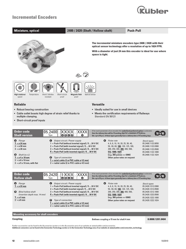 Kubler | PDF | Electronic Engineering | Equipment
