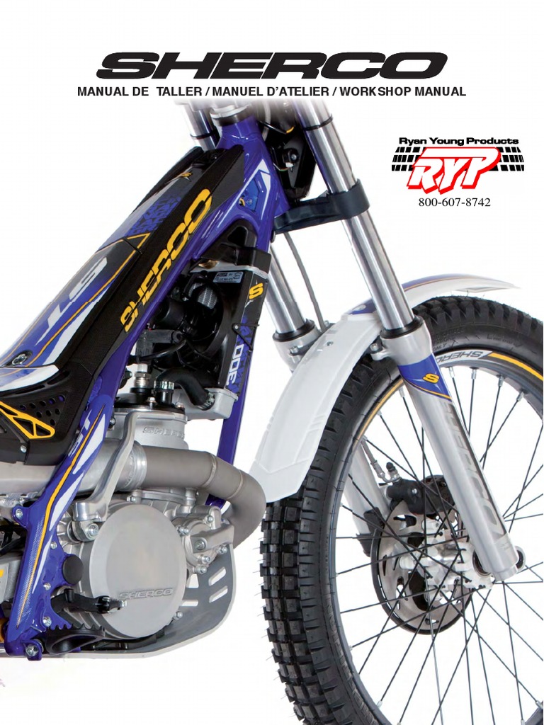 2020 Sherco Shop Manual | PDF | Carburetor | Piston