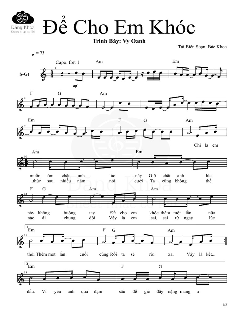 De Cho em Khoc PDF | PDF