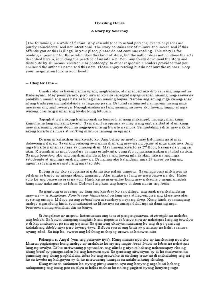 Boarding House | PDF