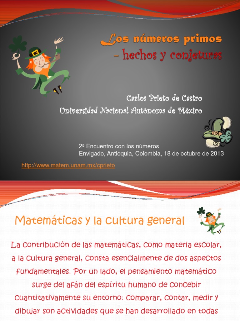Numeros Primos PDF | PDF | Número primo | Matemáticas discretas