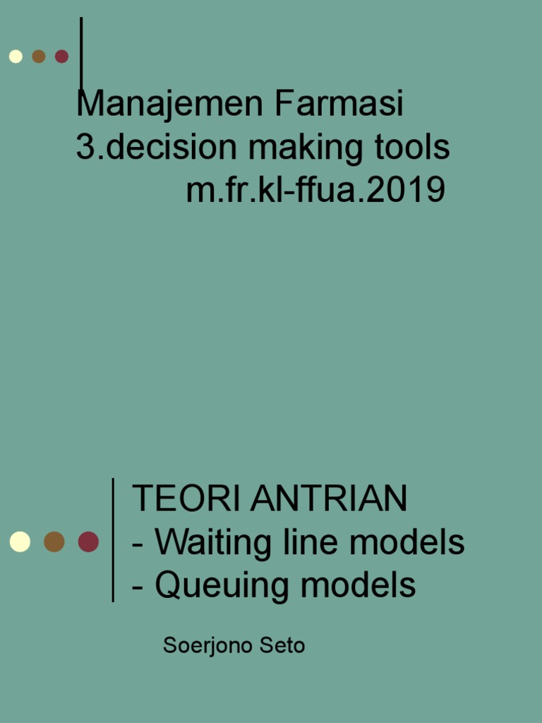 Decision Making Tools | PDF