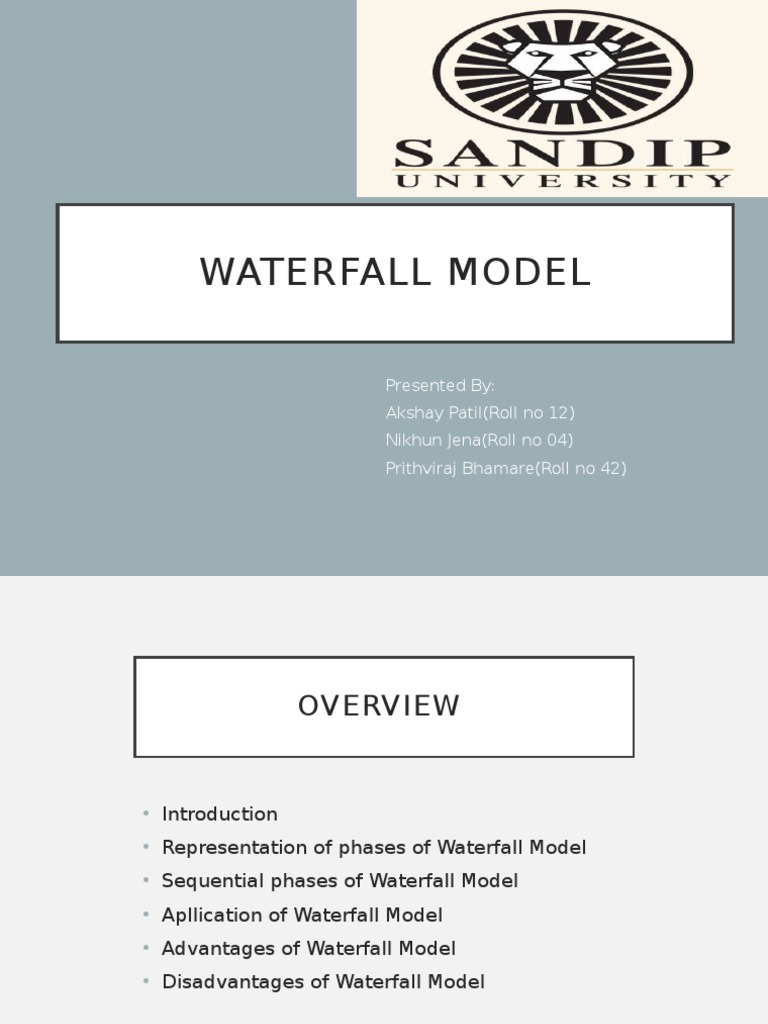 Waterfall Model: Overview and Phases | PDF | Software Engineering ...