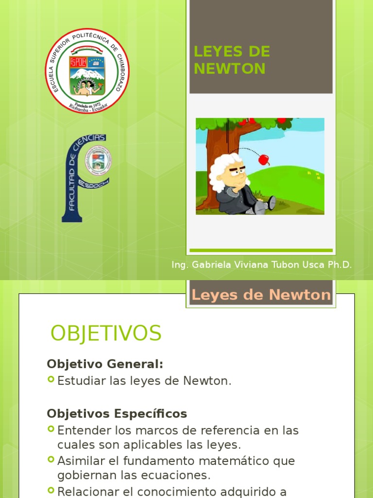 Las tres leyes fundamentales del movimiento de Newton | PDF | Las leyes ...