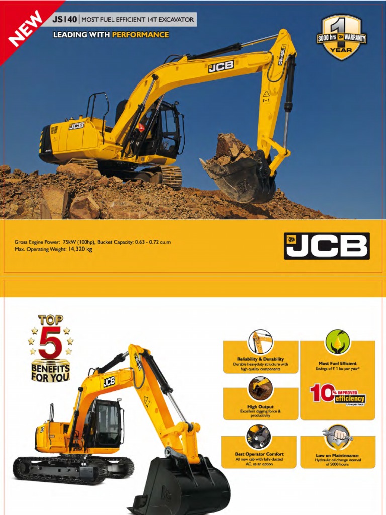 JCB JS140 | PDF