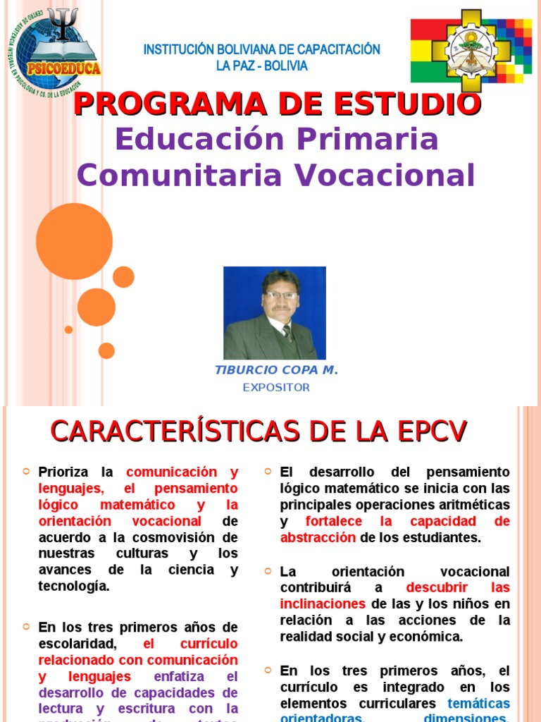 CAMPOS DE SABERES EPCV 2014 Figx. | PDF | Vida | Plan de estudios