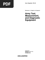 Maintenance of Supplies and Equipment Army Test, Measurement, and ...