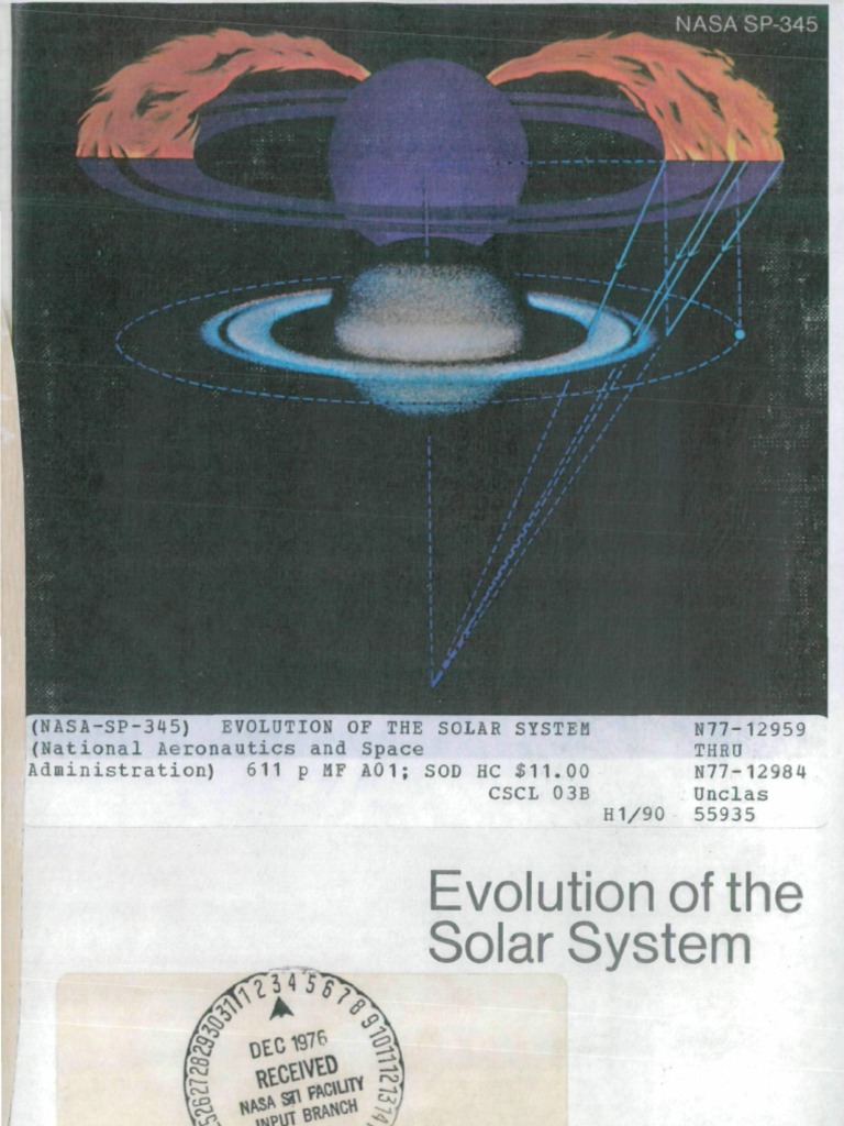 Evolution of The Solar System | PDF | Magnetohydrodynamics | Planets